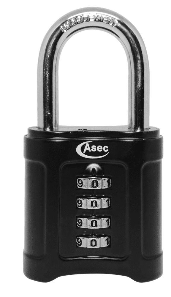 ASEC Open Shackle Combination Padlock