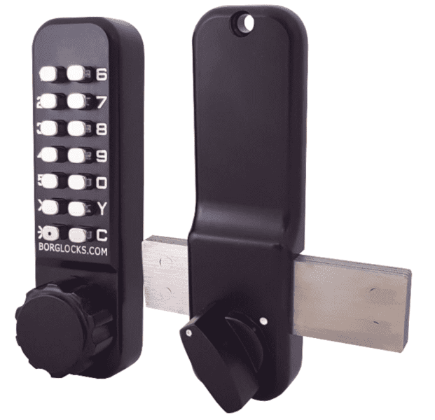 BORG LOCKS BL2605 ECP Marine Grade Pro Digital Rim Deadbolt Lock