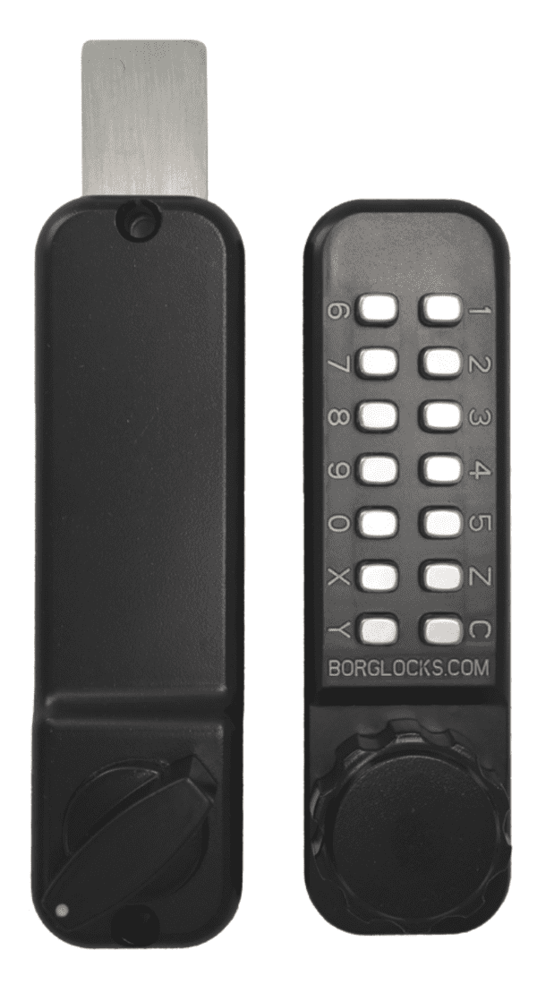 BORG LOCKS BL2615 Marine Grade Pro Digital Horizontal Rim Deadbolt Lock