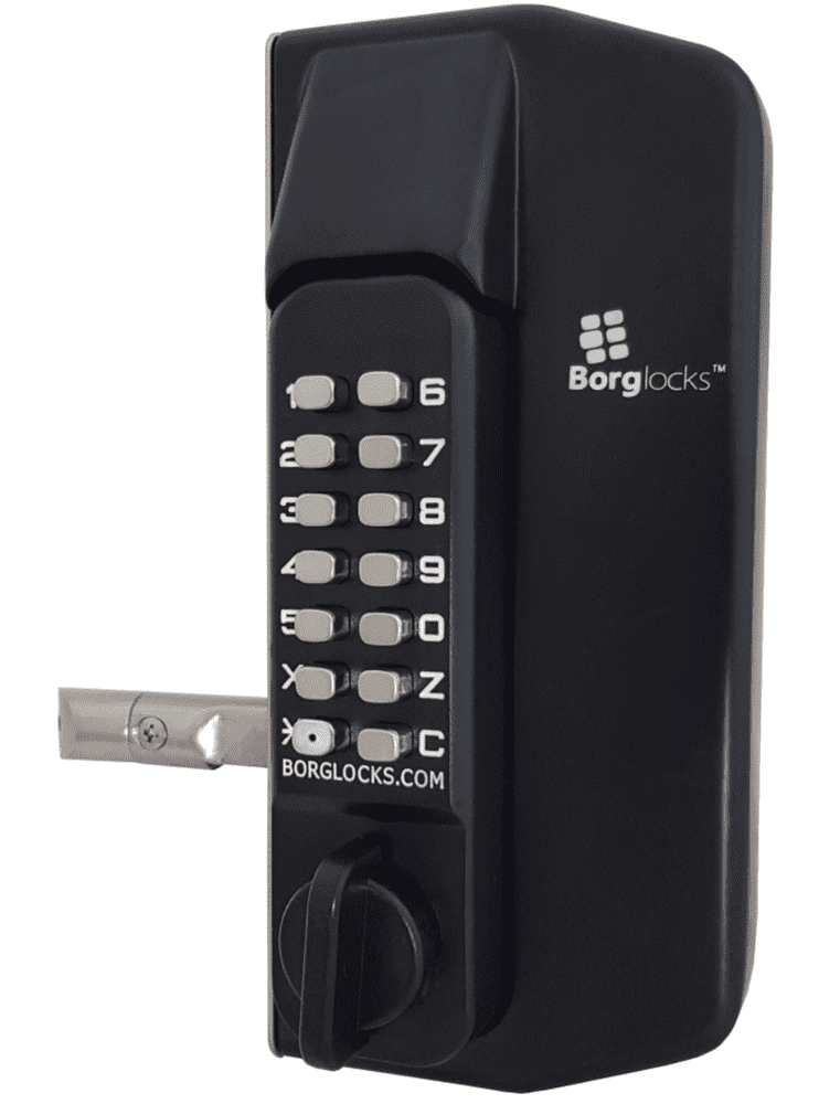 BORG LOCKS BL3130 ECP Knob Operated Marine Grade Metal Gate Double ...