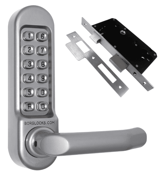 BORG LOCKS BL5003 Digital Lock With Inside Handle And Euro-Profile Lockcase