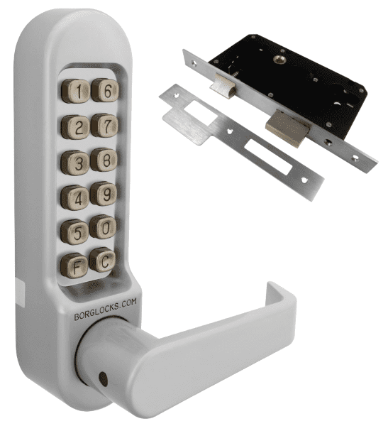 BORG LOCKS BL5403 Digital Lock With Inside Handle And Euro-Profile Lockcase