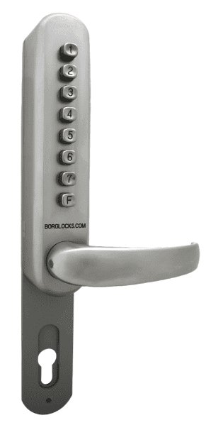 BORG LOCKS BL6100 Narrow Style Digital Lock With UPVC Extension