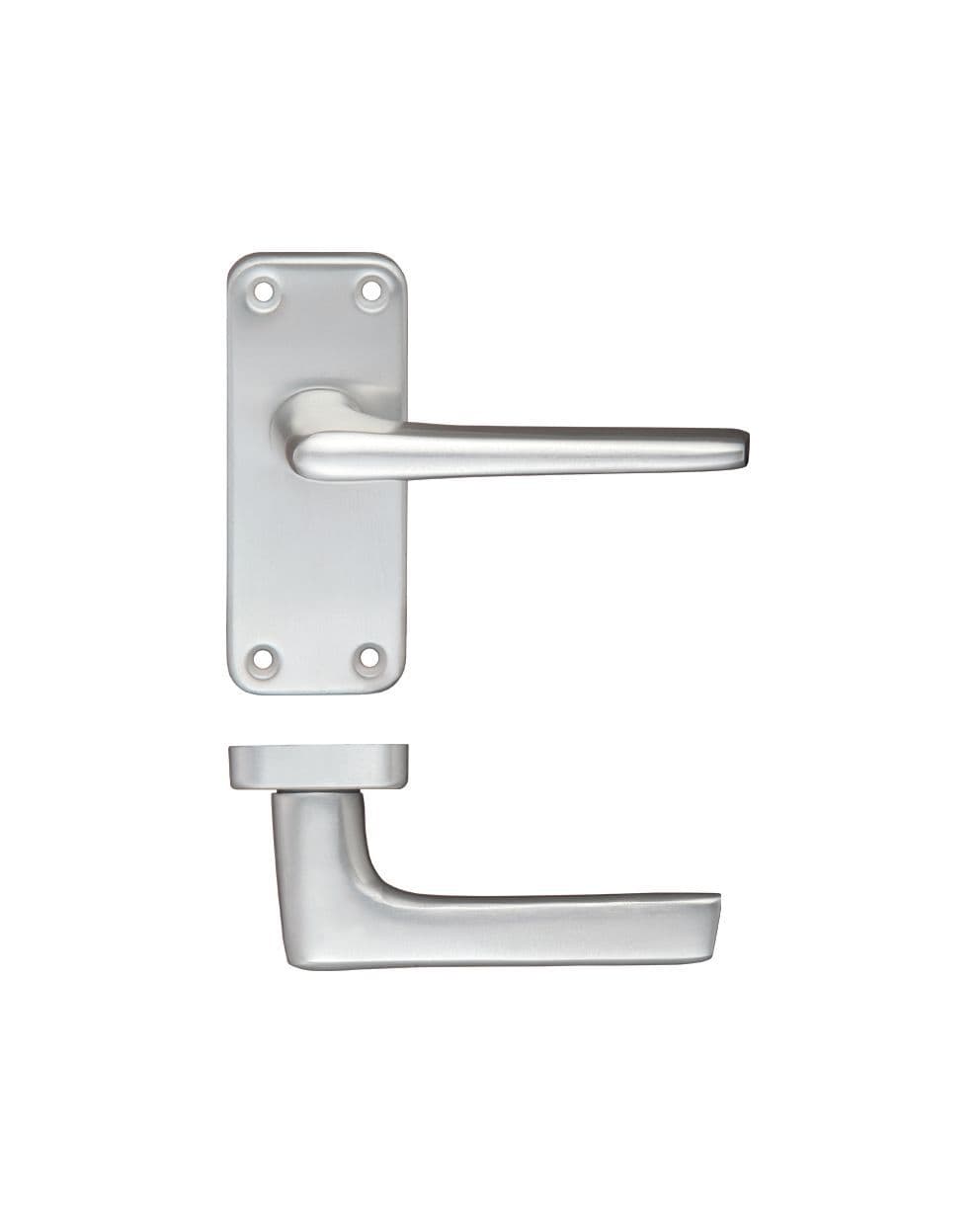 Contract Aluminium Lever Latch On Backplate SAA - ZCA22SA
