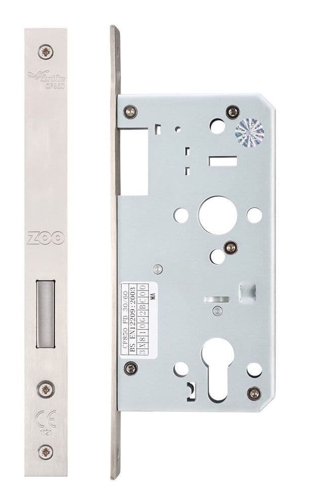 DIN Euro Deadlock - Backset 60mm