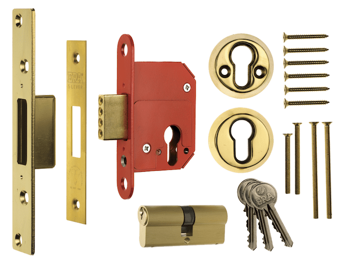 ERA 262/363 Fortress BS3621 Euro Deadlock With Cylinder