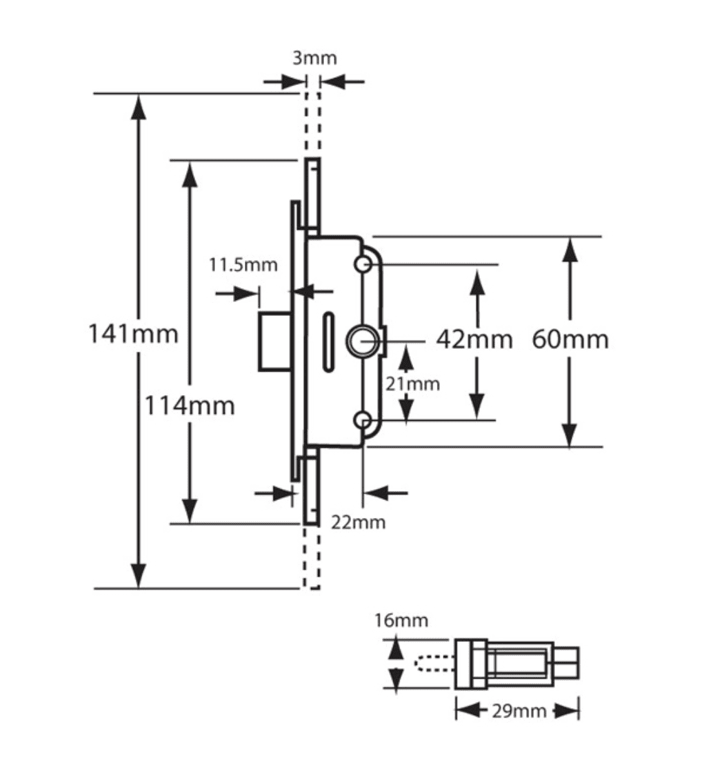 ERA Aubi Saracen Window Gearbox