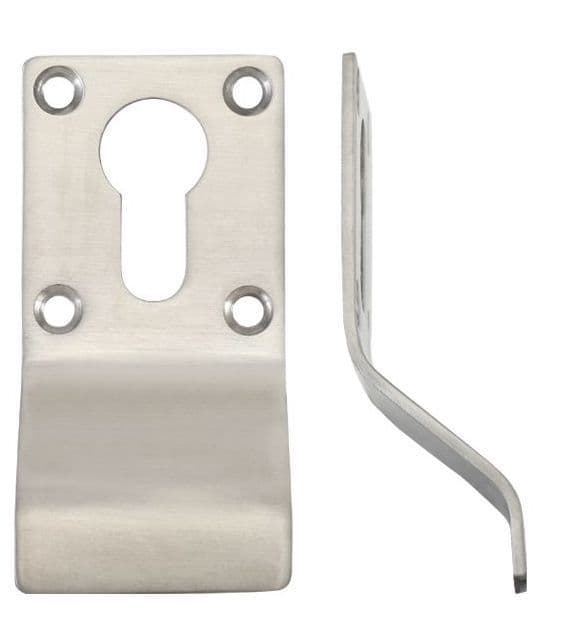 Euro Profile Cylinder Door Pull Escutcheon - ZAS16SS