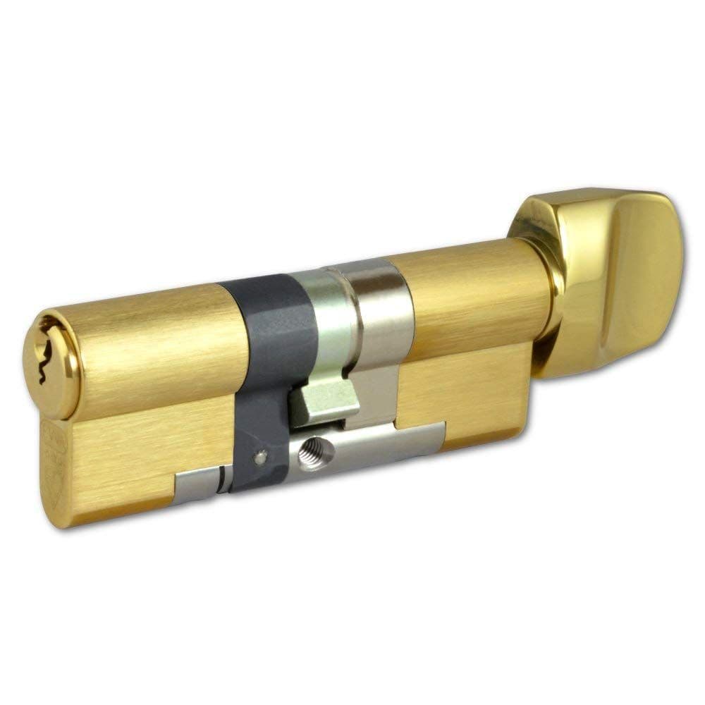 Evva EPS Restricted Euro Thumbturn Profile Cylinder - 8 Finish Options