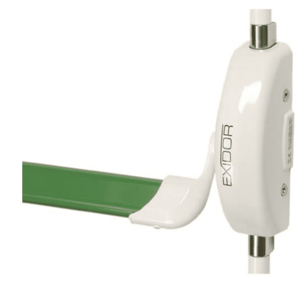 Exidor 522-B/UD Push Bar 2 Point Panic Bolt With Horizontal Pullman Latches