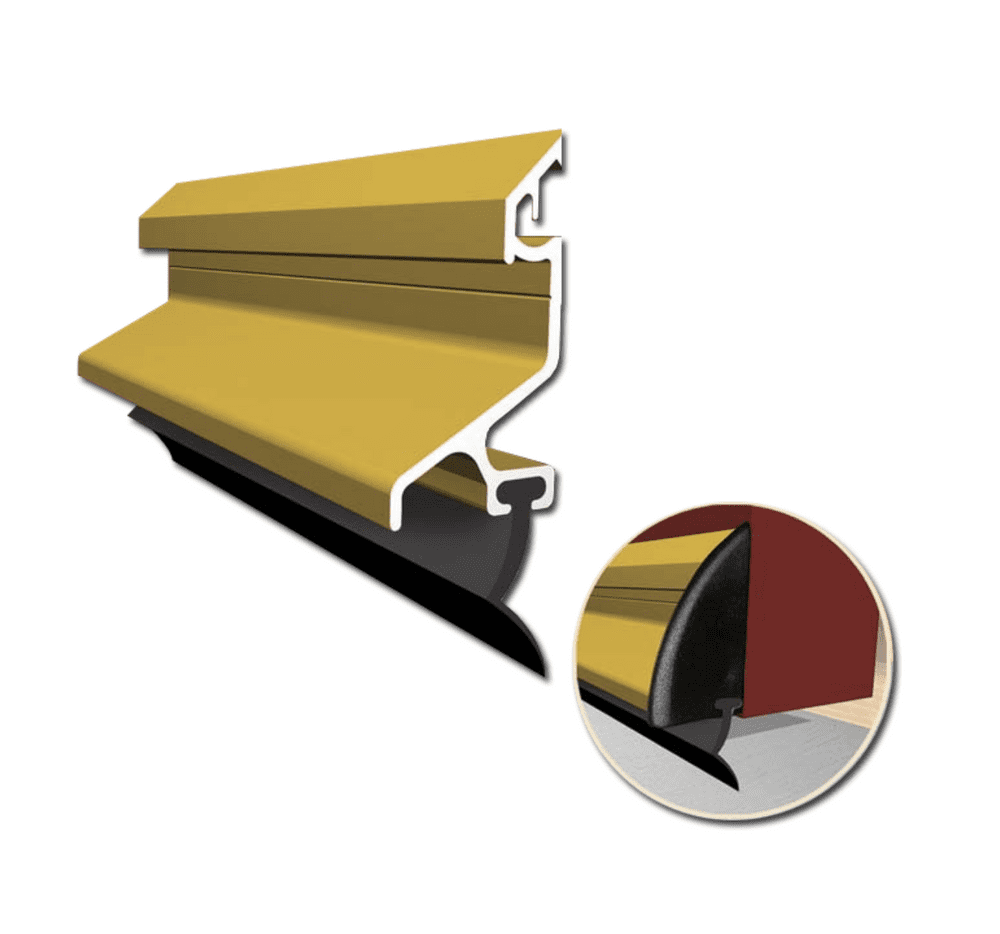 EXITEX 914mm Expelex Weather Bar Deflector - Silver