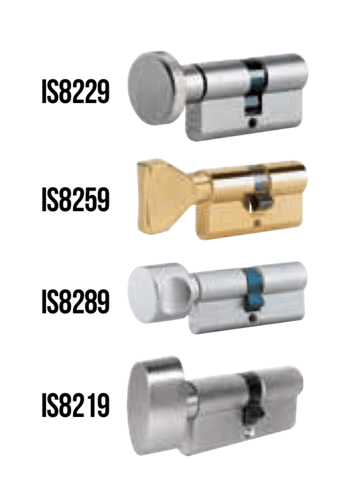 ISEO F5 5 Pin Euro Profile Thumbturn Cylinder - Keyed Alike