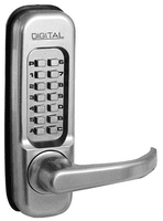LOCKEY 1150 Series Lever Handle Digital Lock With 60mm Latch