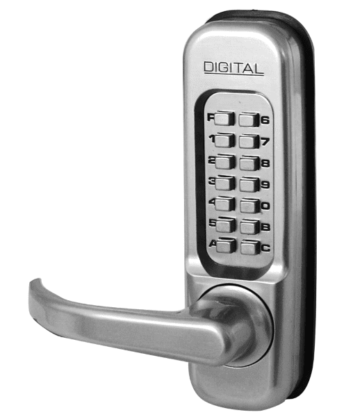 LOCKEY 1150 Series Lever Handle Digital Lock With 60mm Latch