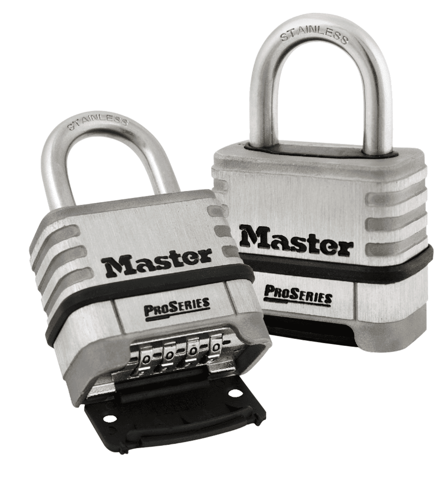 MASTER LOCK 1174D Open Shackle Combination Padlock
