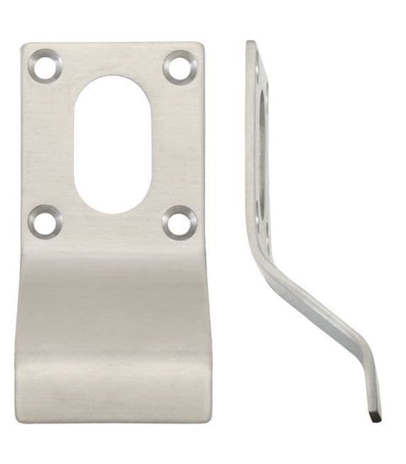 Oval Profile Cylinder Escutcheon Pull - ZAS17SS