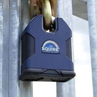 SQUIRE SS100 Stronghold Closed Shackle Dual Cylinder Padlock