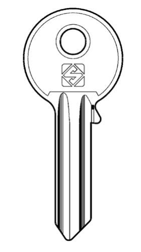 UL050 Universal 5 Pin Key Blank
