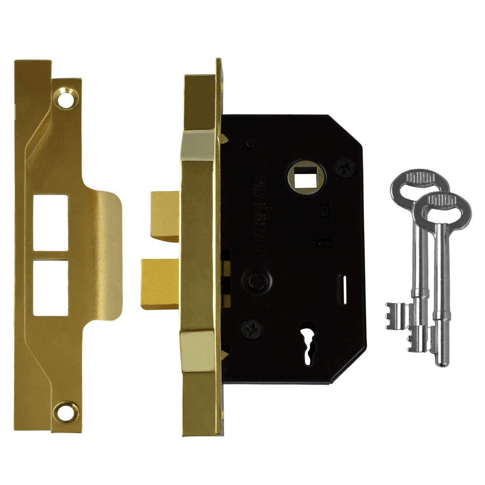 UNION 2242 2 Lever Rebated Sashlock