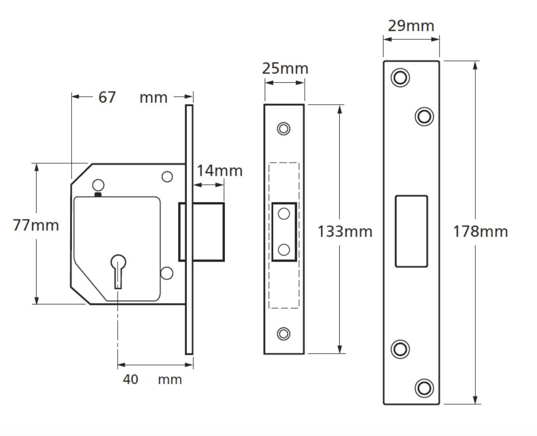 Union/Chubb 3G114E - Restricted Key System RKS