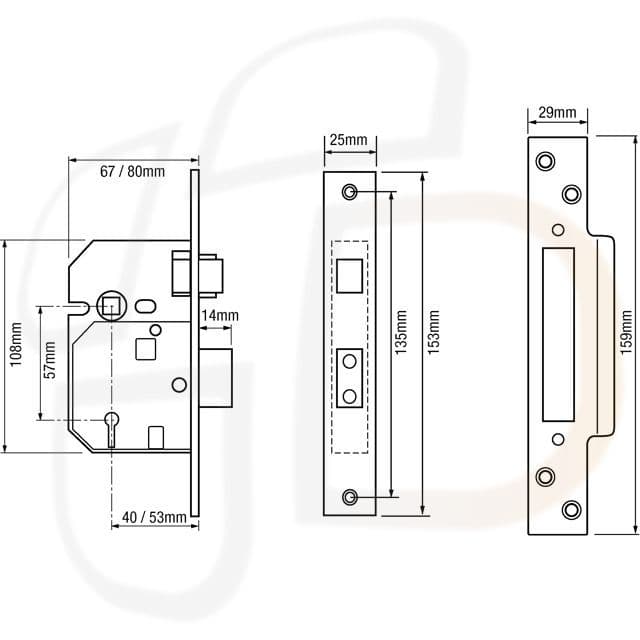 Union/Chubb 3K74E - Restricted Key System RKS