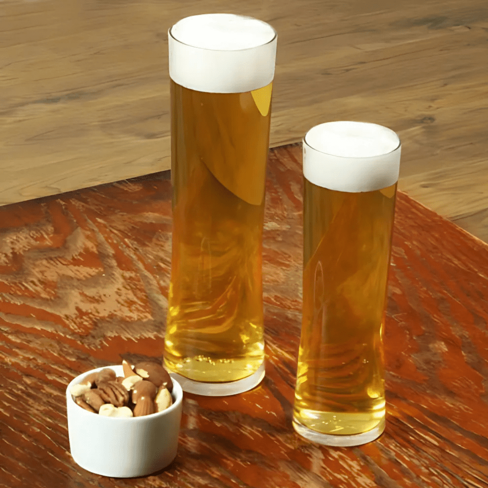 Flute Pint Glass Unbreakable Polycarbonate Plastic 568ml UKCA