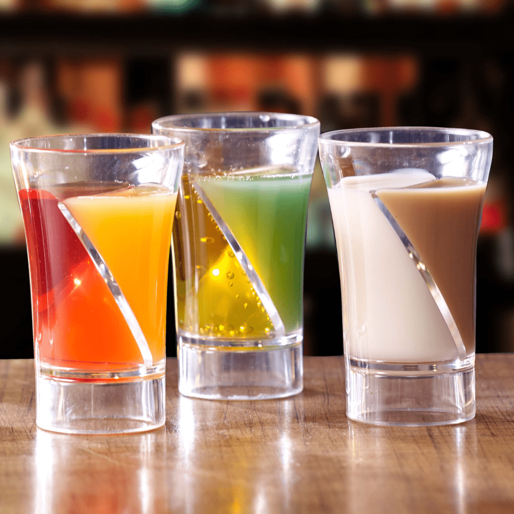 Sip-tail Twist 30ml Twister Shot Glass 2x15m Pack of 6