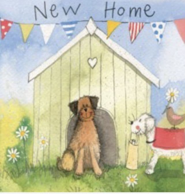 Dog House New Home card