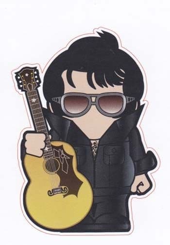 Elvis Greetings Card