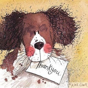 Jerry Springer Thank you card