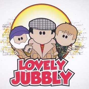 Lovely Jubbly Greetings Card