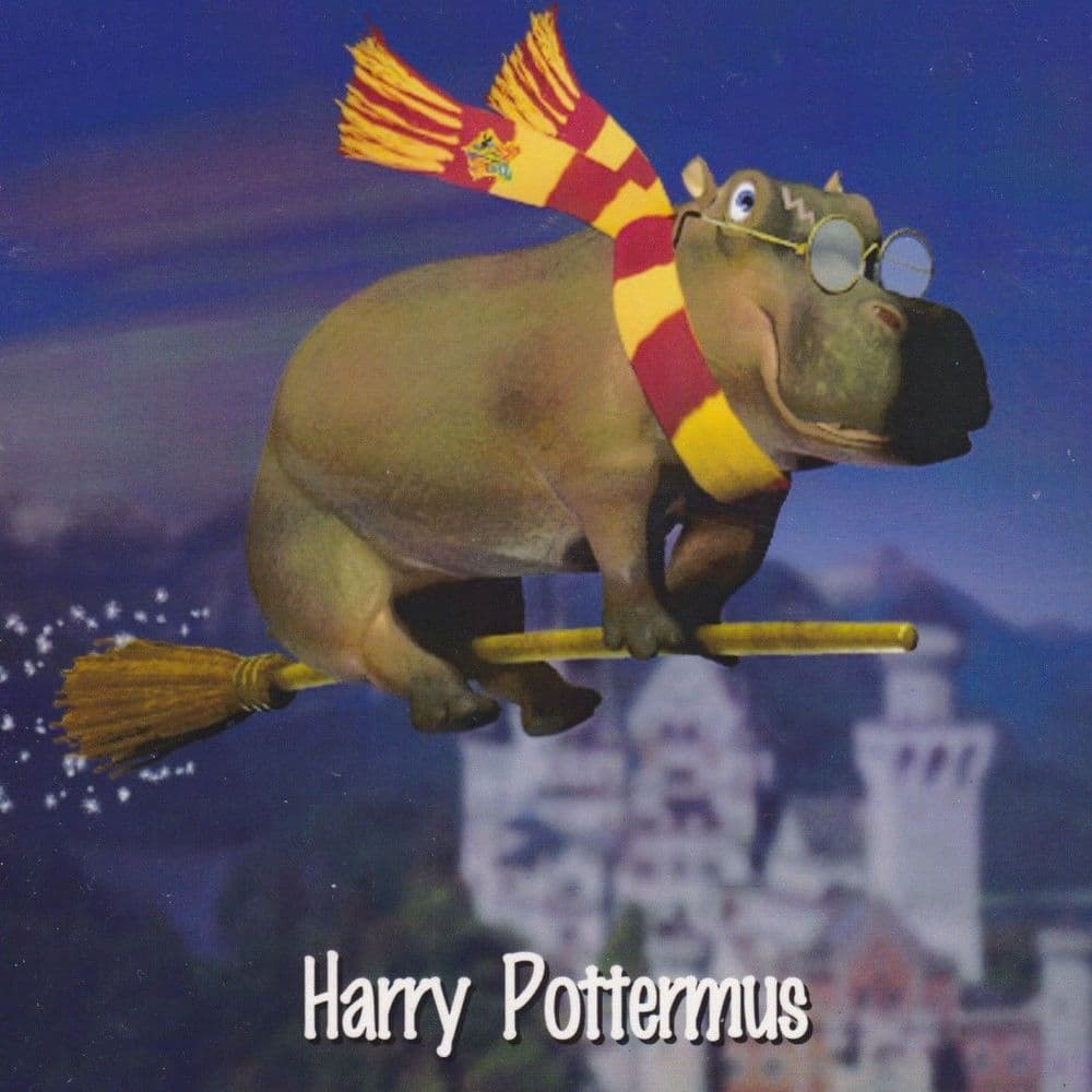 Pottermus Greetings Card
