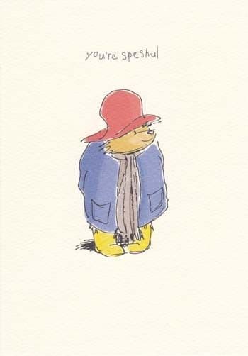 You re Speshul Greetings Card