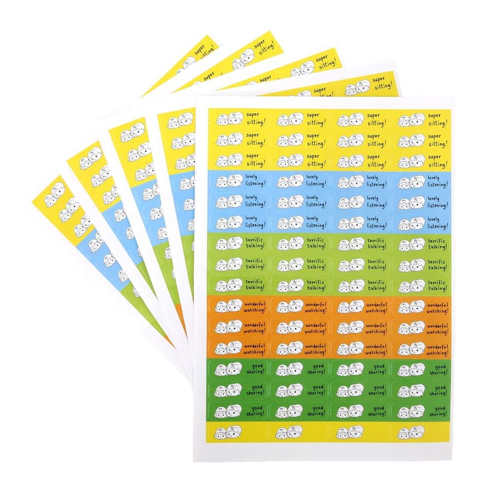 Let s Learn with Milly and Miles reward stickers