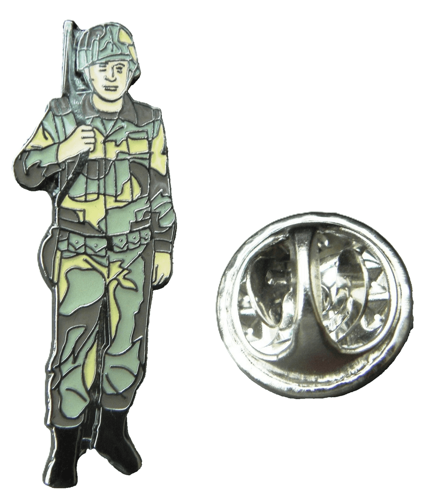 Army Lapel Hat Tie Cap Pin Badge Soldier Armed Forces Combat Fighter ...