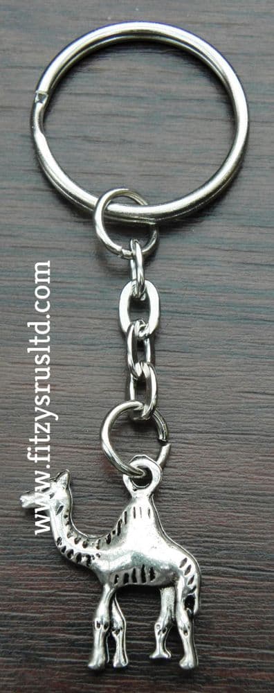 Camel Key Ring Keyring Arab Arabian One Hump