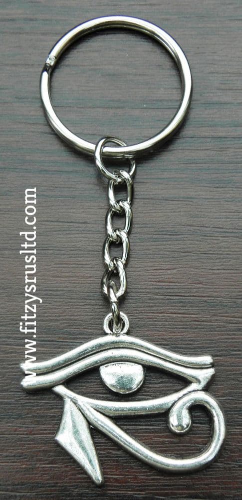 Eye of Horus Ra Keyring Wedjat Egypt Egyptian symbol of protection Key Ring