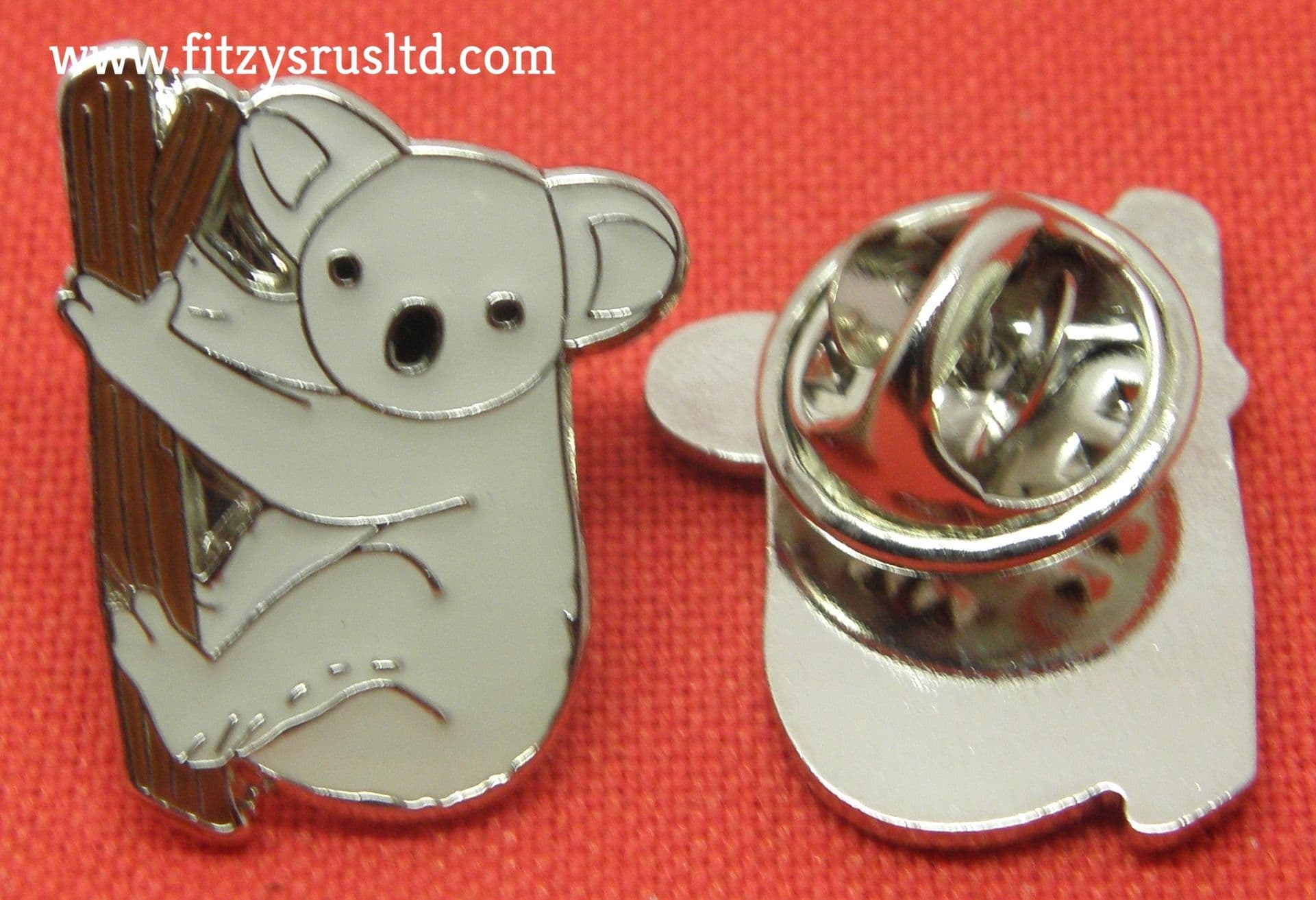 Koala Bear Lapel Pin Badge Cute Cuddly Animal Lovers Brooch
