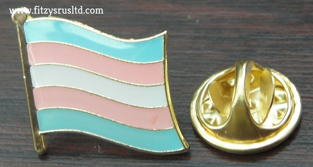 Transgender Pride flag Lapel Pin Badge Transsexual Symbol Sign ...