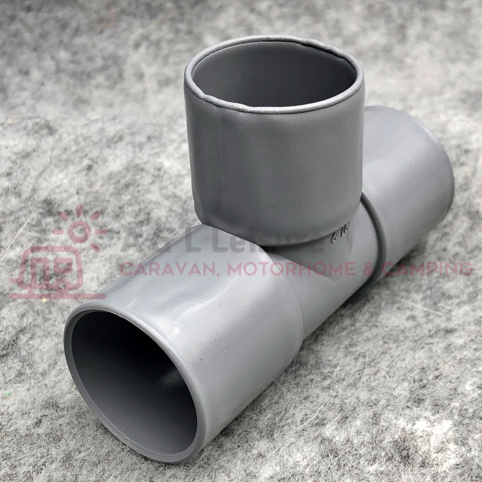28mm Push Fit Rigid Waste Pipe T Connector