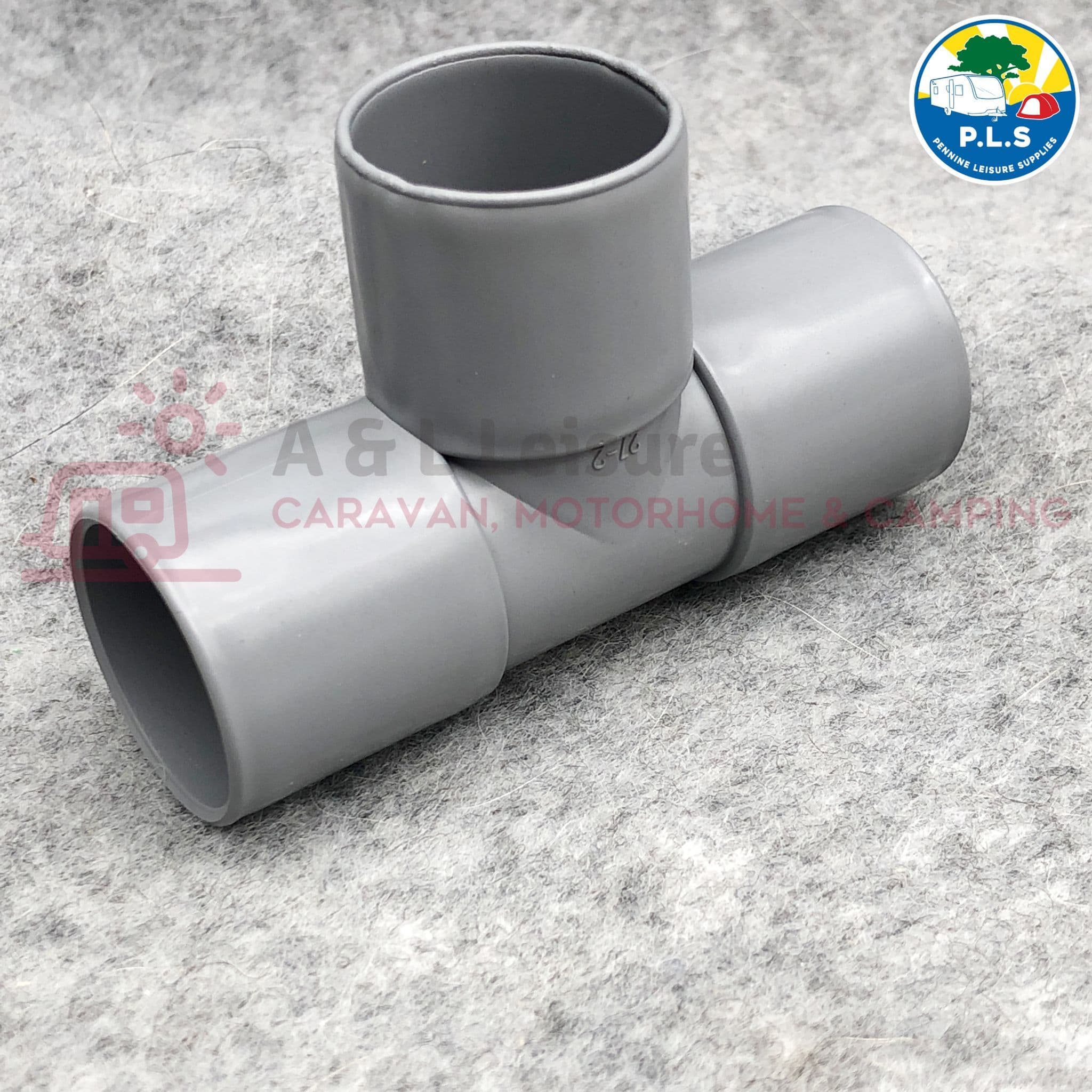 28mm Push Fit Rigid Waste Pipe T Connector