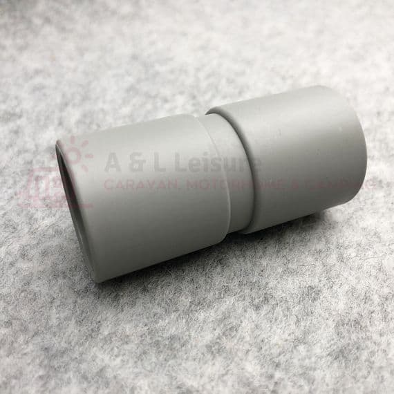 28mm Push Fit Straight Rigid Waste Pipe Connector