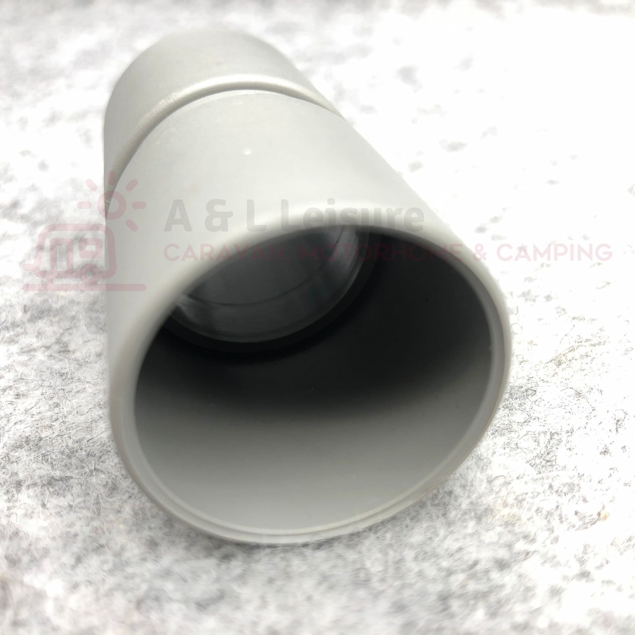 28mm Push Fit Straight Rigid Waste Pipe Connector