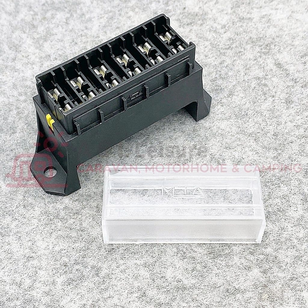 6 Way Fuse Box for Standard Blade Fuses ATO Base Entry