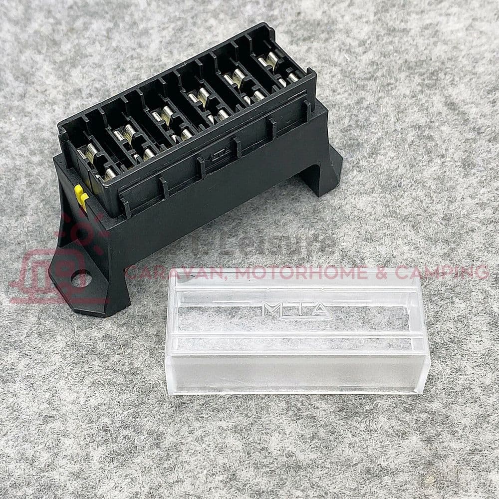 6 Way Fuse Box for Standard Blade Fuses ATO Base Entry