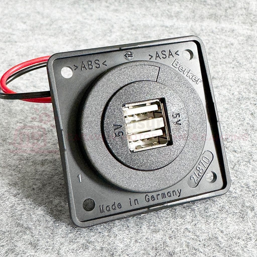Berker 12v Twin USB Charging Point