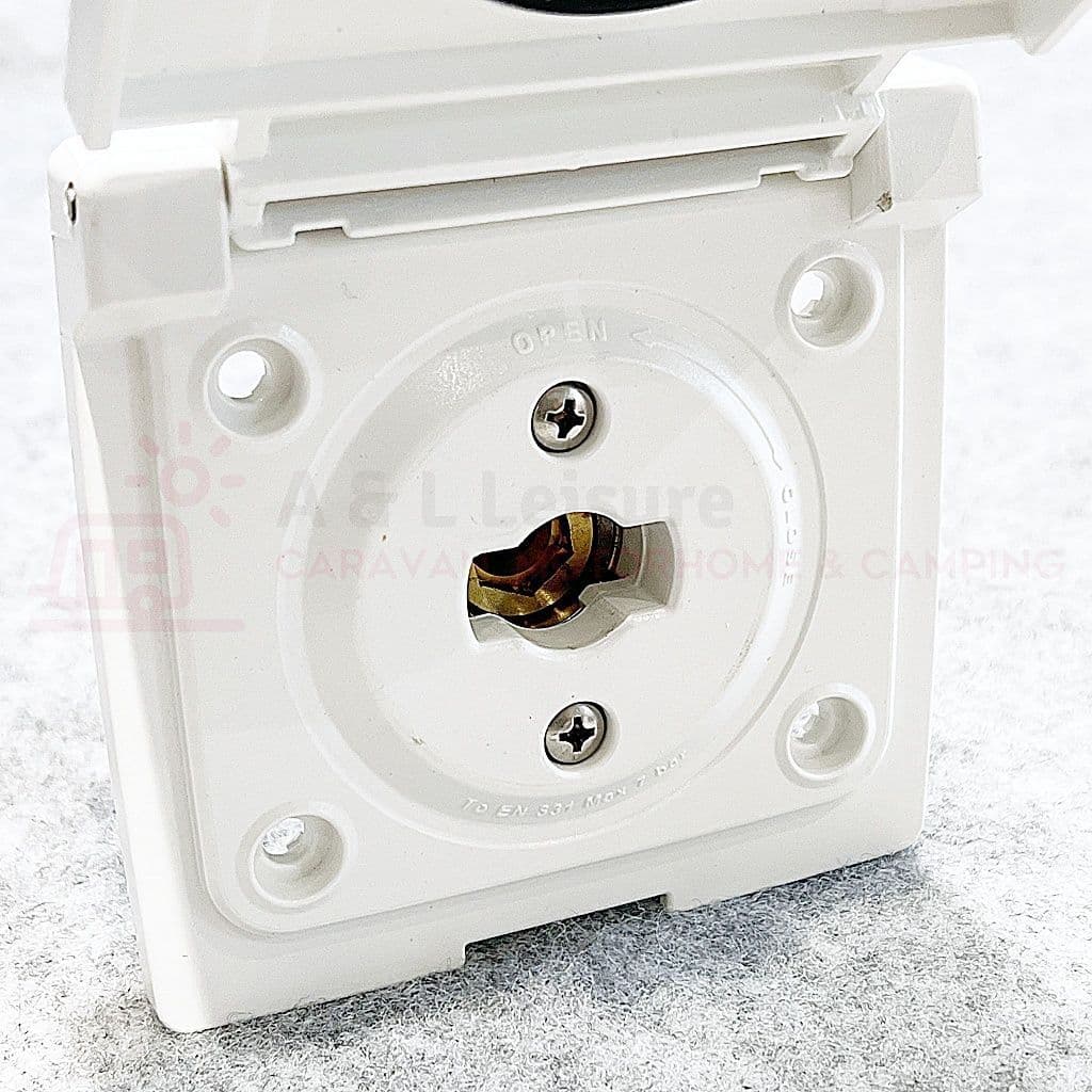 Bullfinch External BBQ Gas Point Outlet - White