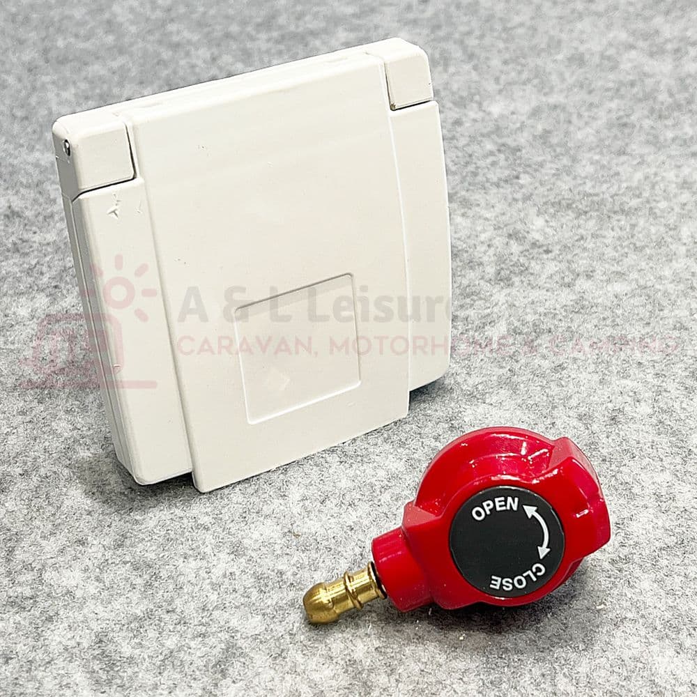 Bullfinch External Gas Point & x28;BBQ Outlet& x29; Caravan Motorhome ...