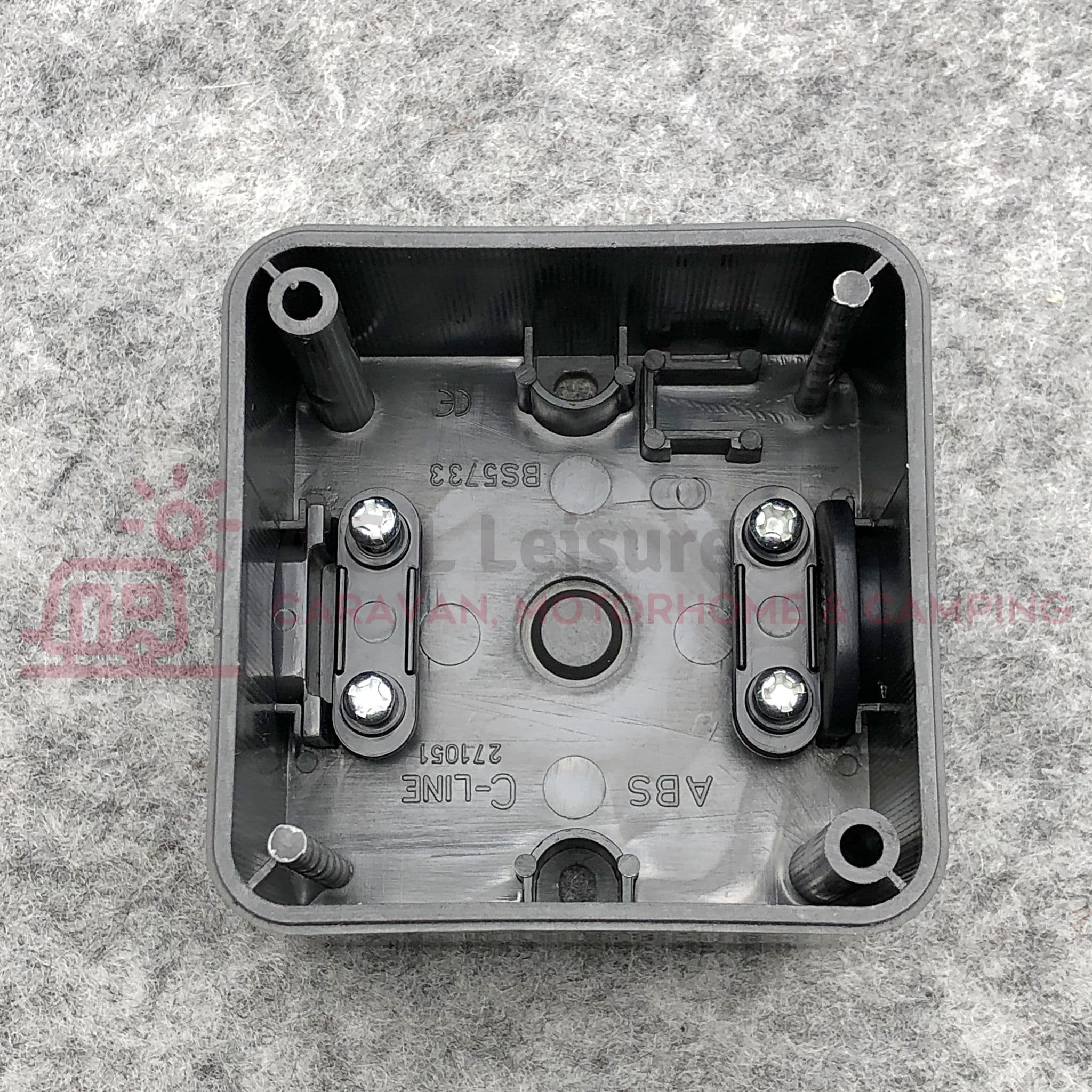 C-line CBE square back box - Dark Grey