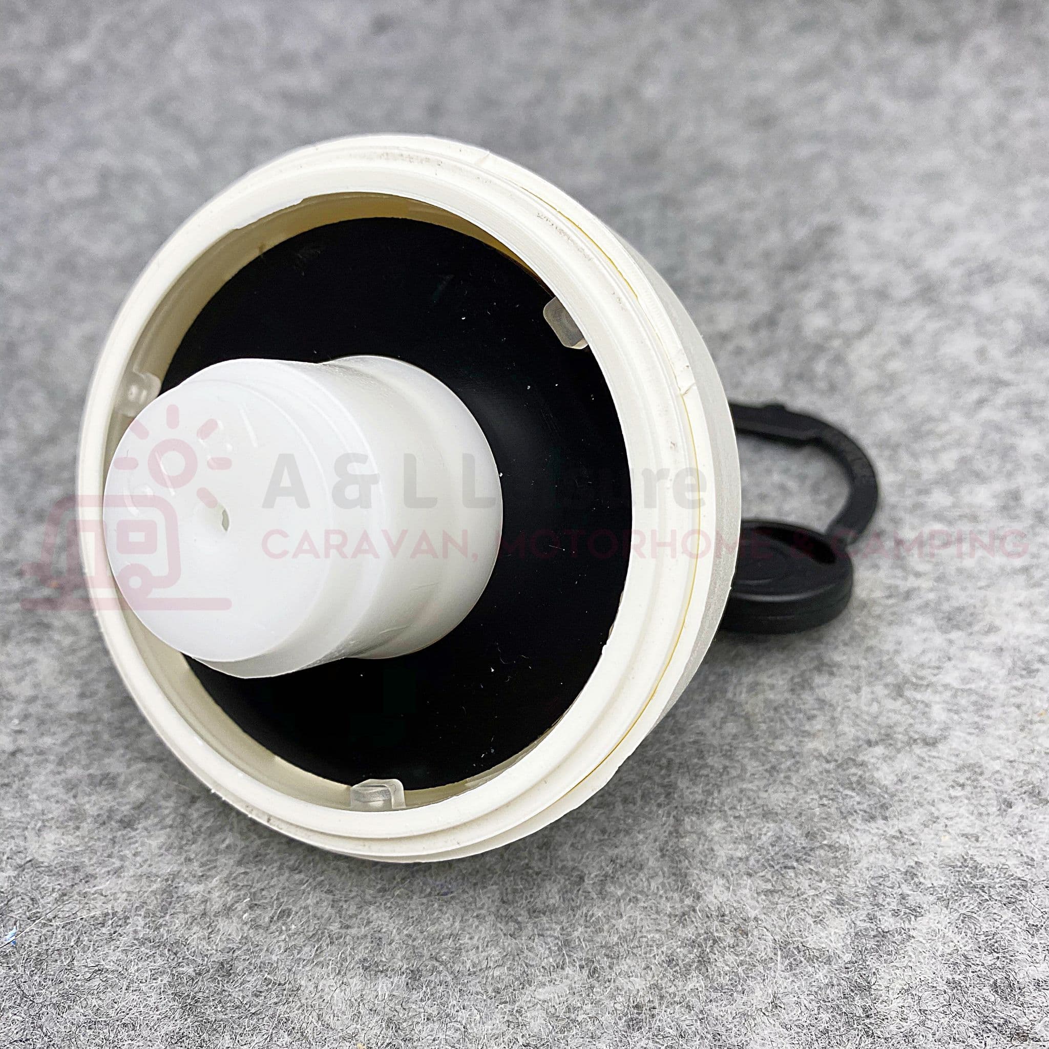 Caravan Motorhome Fresh Water Universal Inlet Water Tank Filler Cap - White